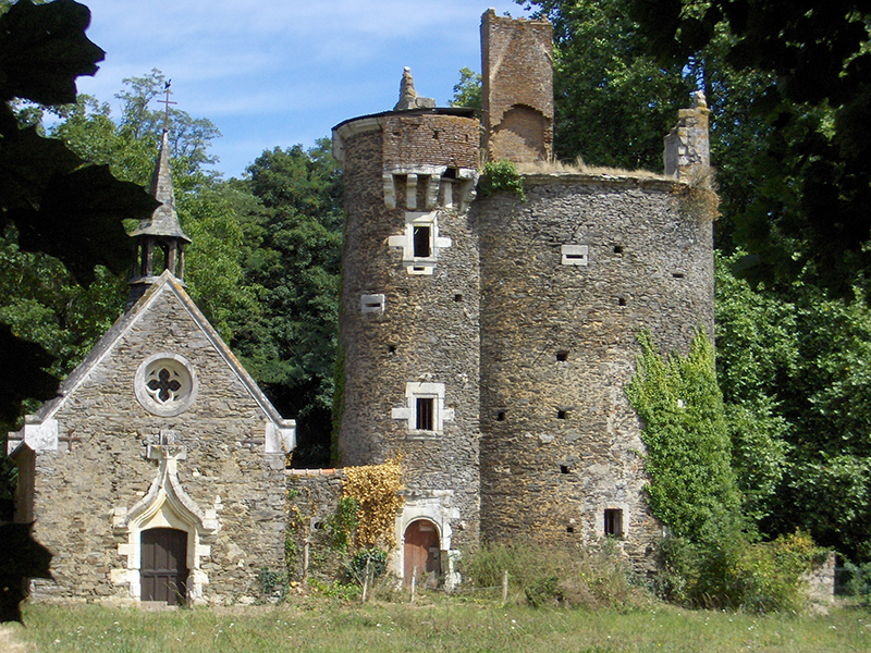 La chapelle du château de la Jousselinière au Pin-en-Mauges - RACONTEZ LES MAUGES